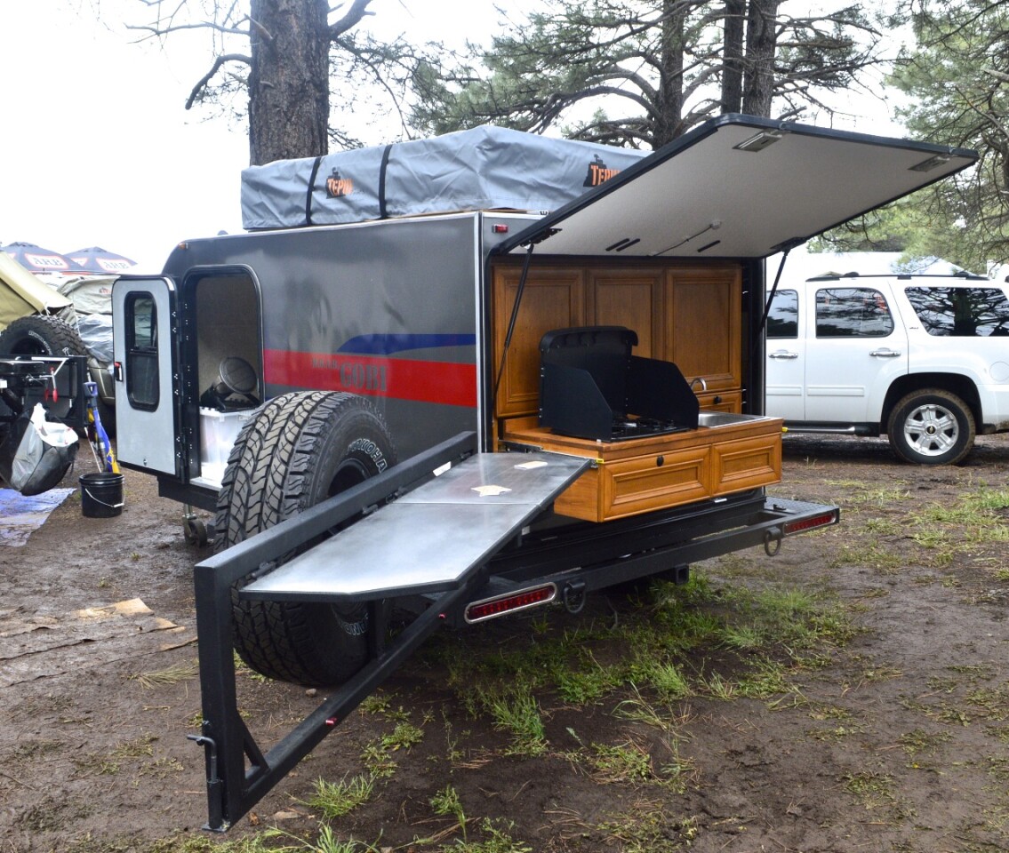 Mother Of All Bivouacs (MOAB) off-road trailers done two ways