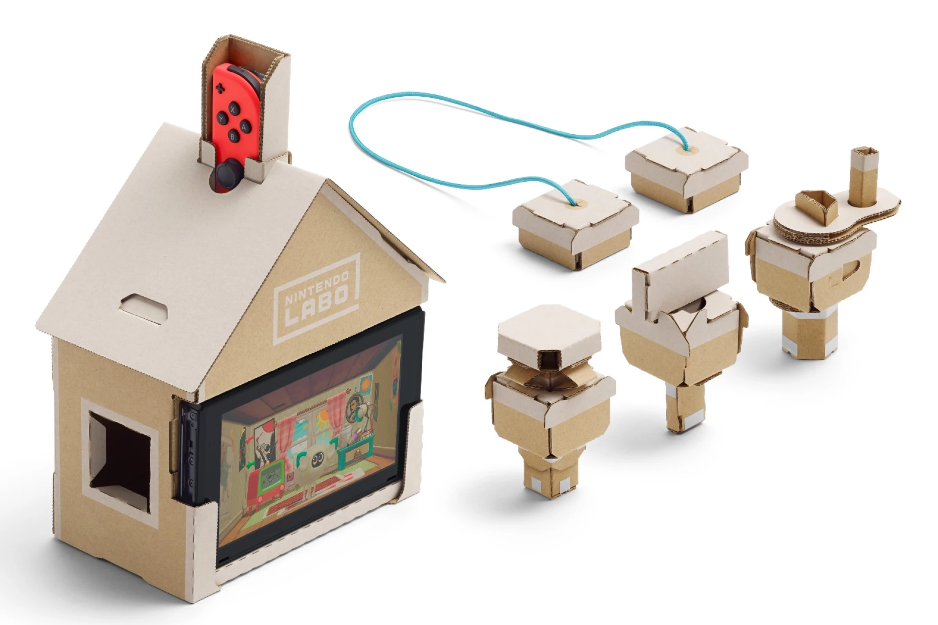 Wearable robot suit and piano among DIY kits for Nintendo Switch
