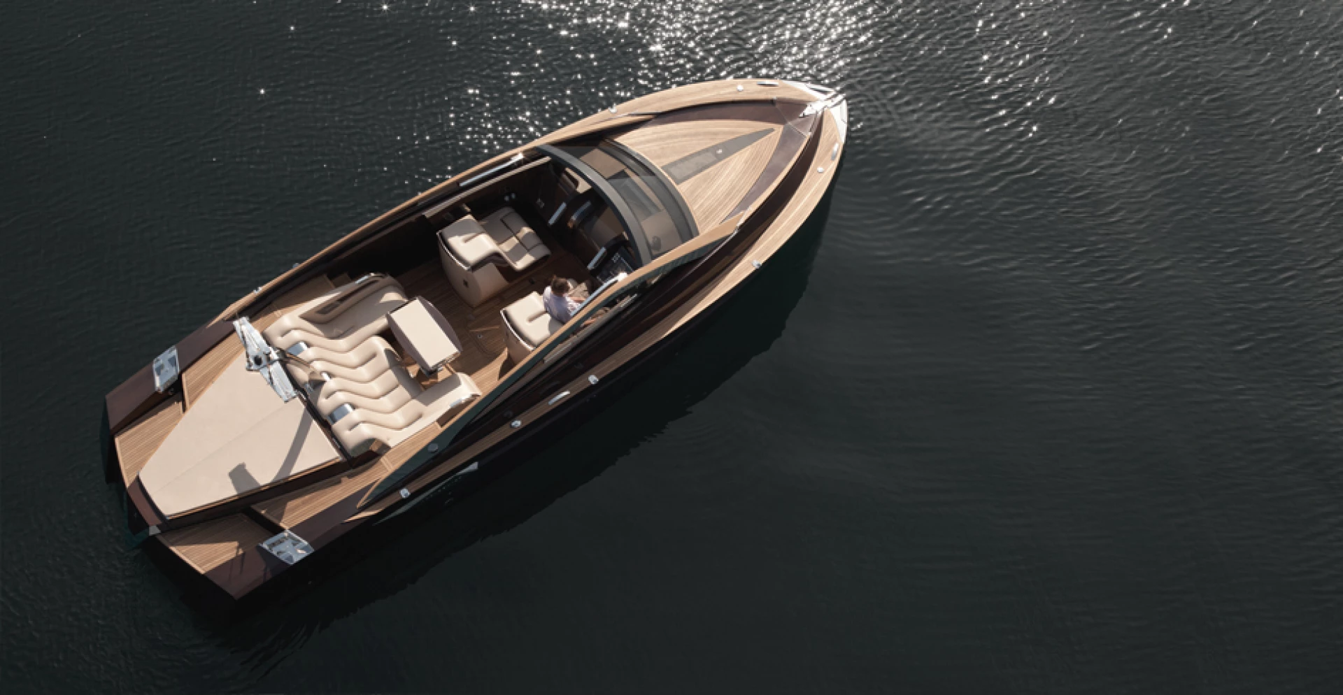 Antagonist luxury wooden speedboat is 007 sexy