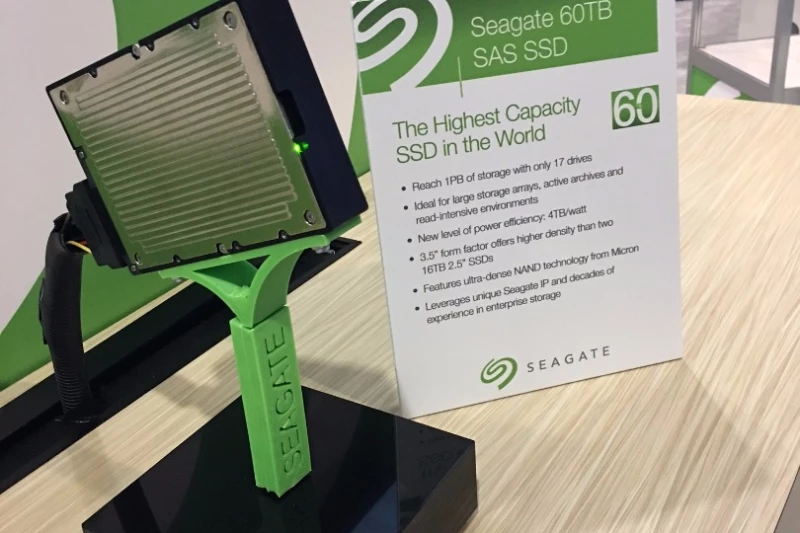 Seagate's new 60TB SAS drive is the world's biggest SSD