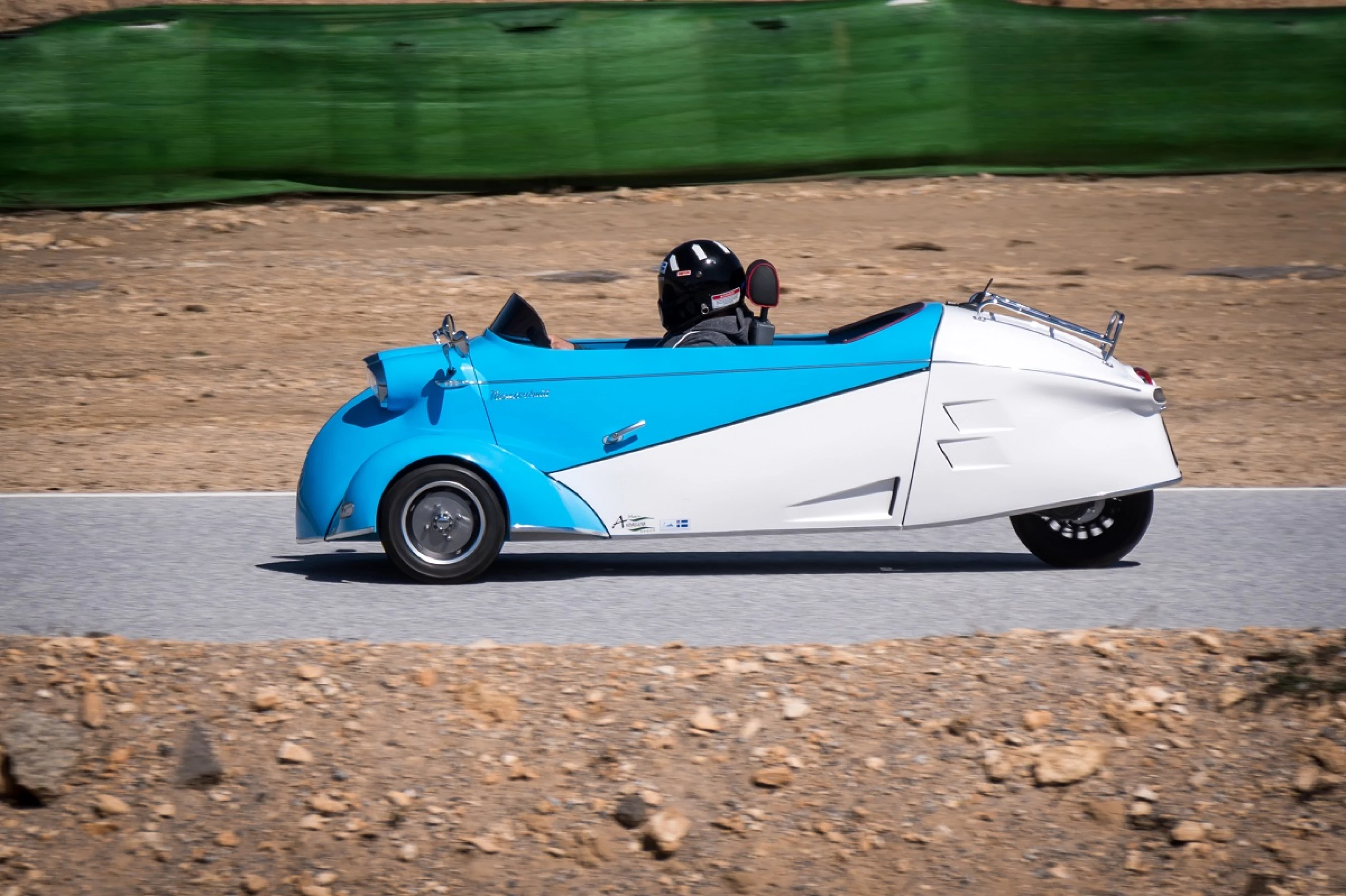 Messerschmitt revives classic 3-wheel microcars, in gas and electric
