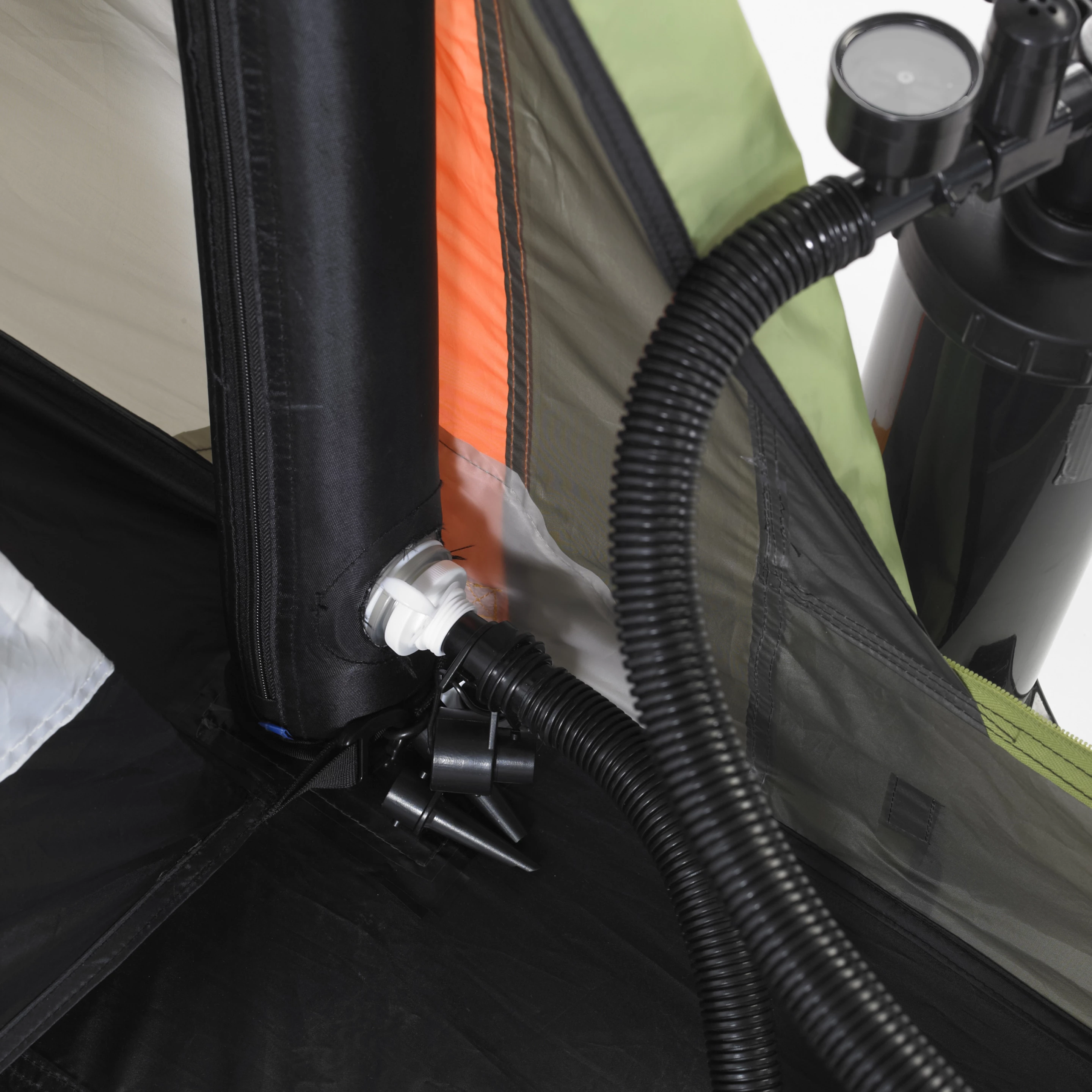 Kelty AirPitch inflatable tents pitch in less than a minute