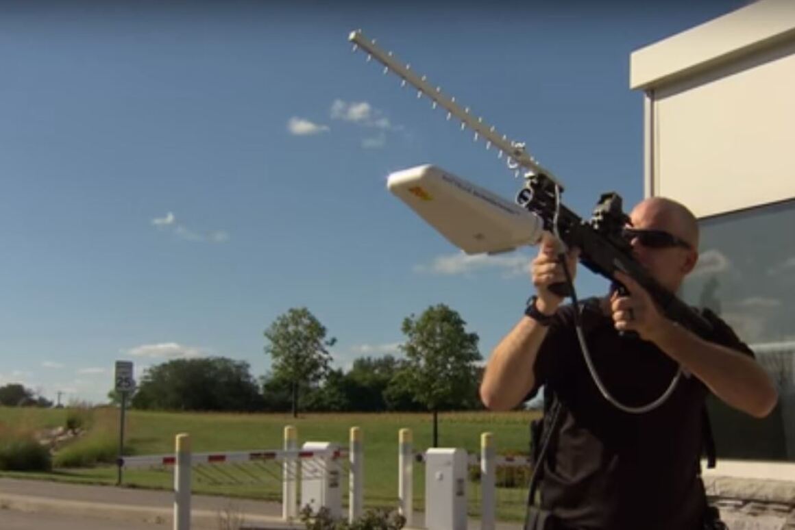 Battelle’s DroneDefender anti-drone beam gun grounds UAVs