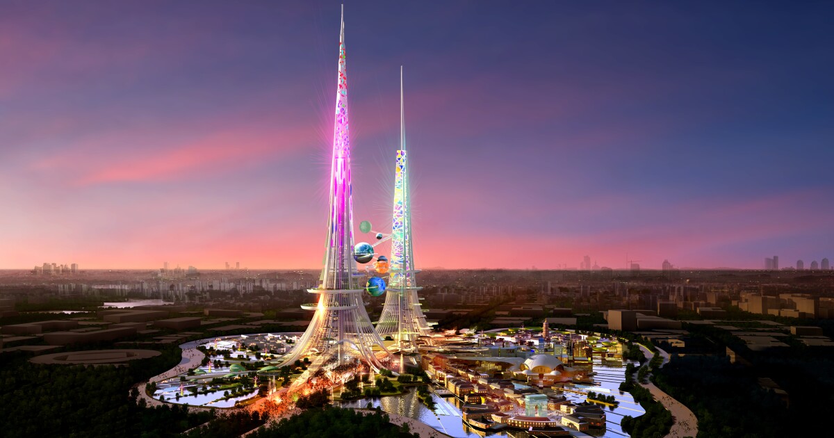 World's tallest pair of towers slated for Wuhan, China
