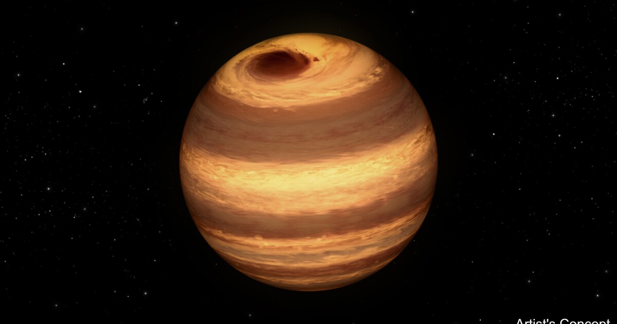 Astronomers discover massive storm raging on distant star