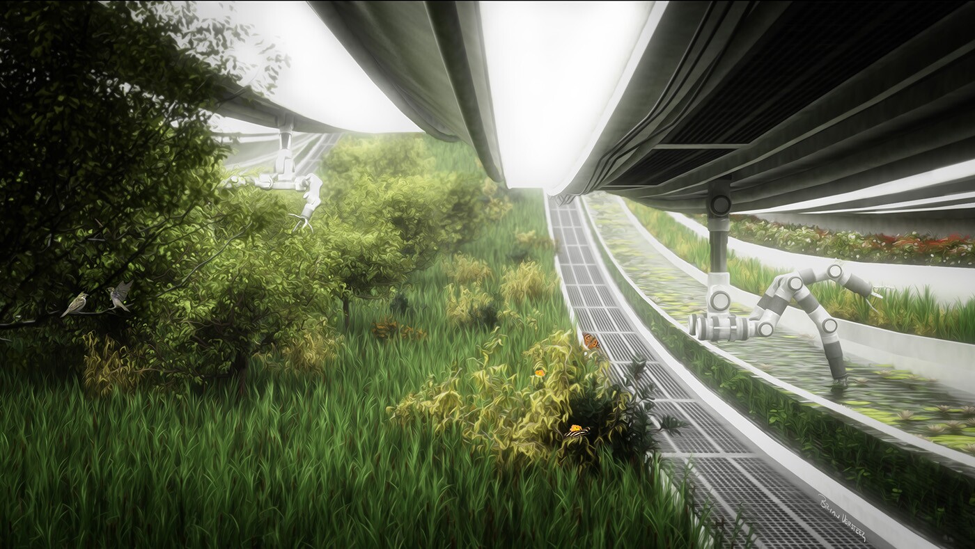 SpaceHabs: One man's architectural vision for colonizing Mars