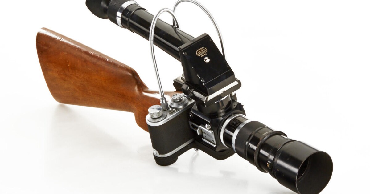 Rare Leica gun RIFLE camera prototype goes to auction