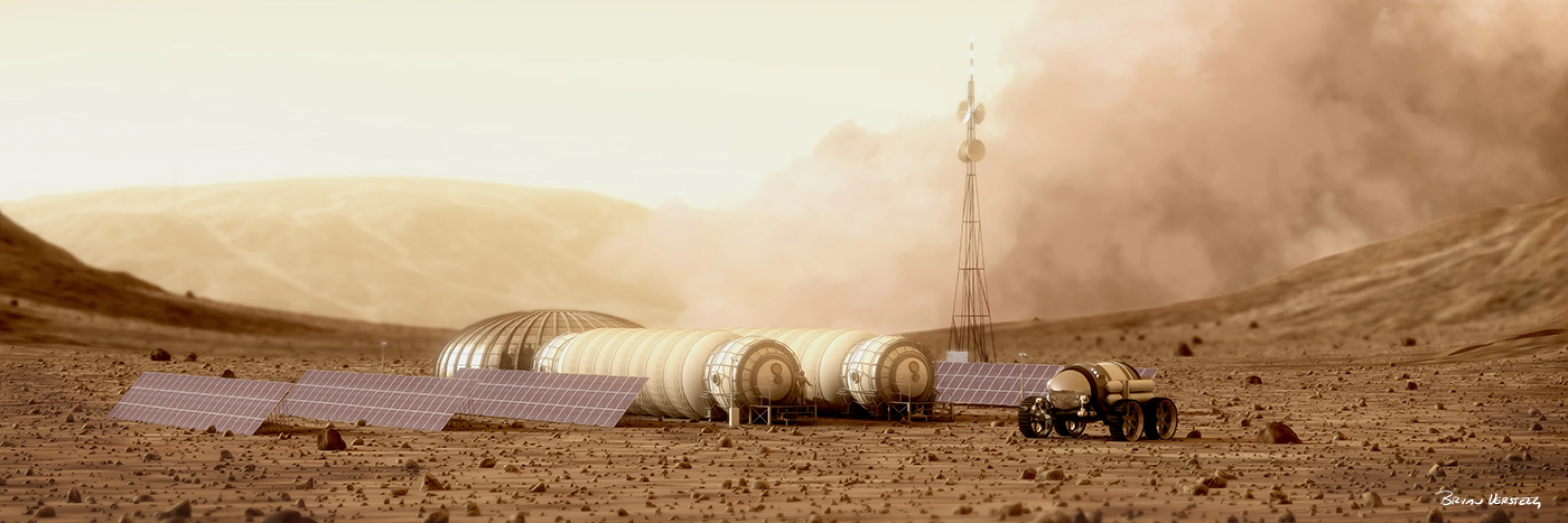 SpaceHabs: One man's architectural vision for colonizing Mars