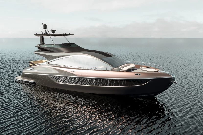 Lexus luxury yacht gets a name and edges toward production