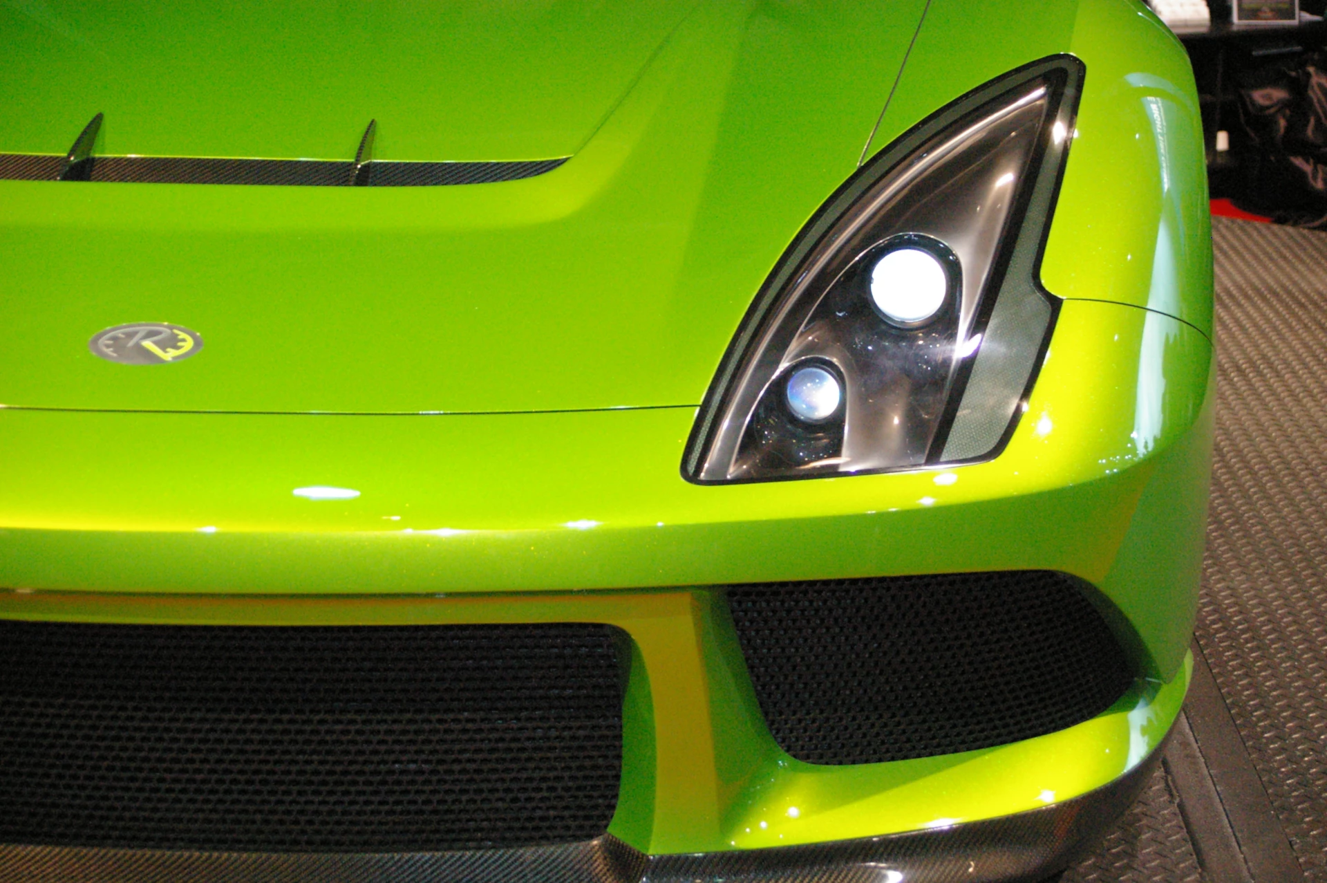 Revenge Verde supercar - not just green in color