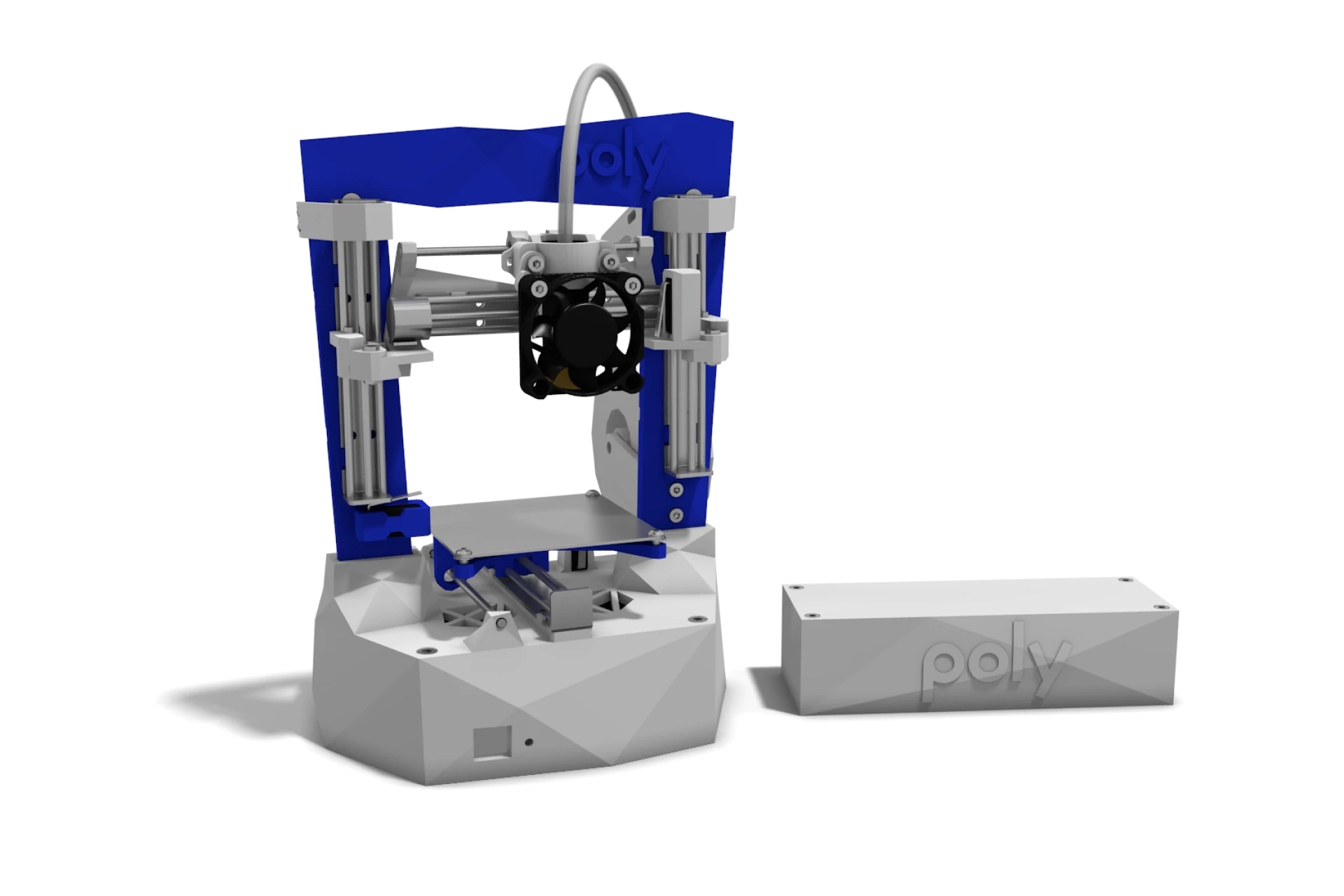 This desktop 3D printer is (mostly) 3D-printed, runs on batteries