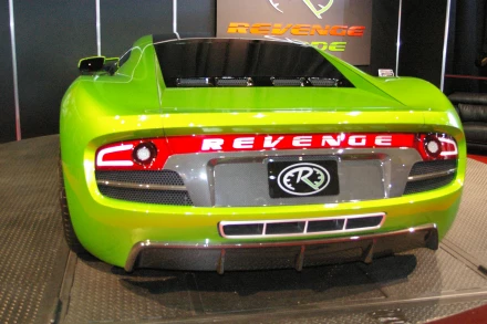 Revenge Verde supercar - not just green in color