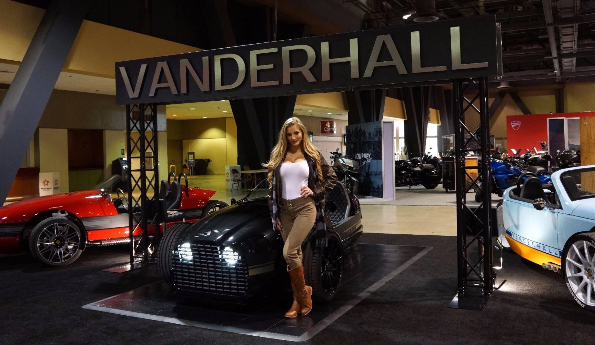 Vanderhall goes electric for latest open air roadster