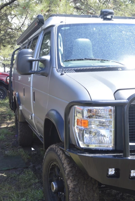 Sportsmobile builds custom fiberglass cabin for new camper van