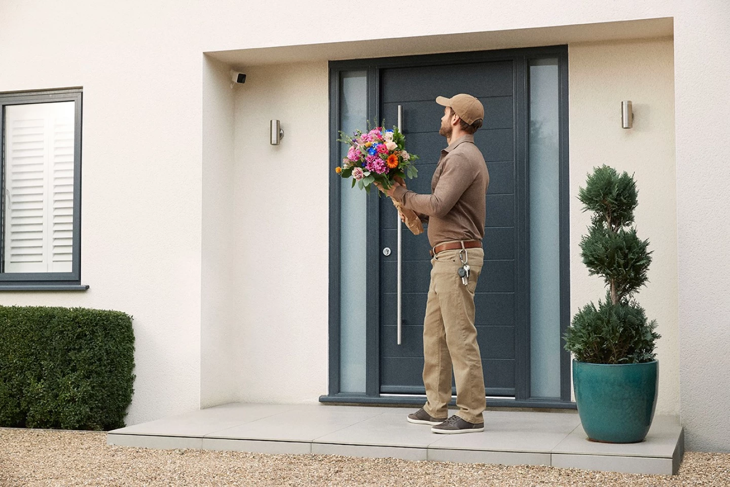 Hive takes its boxy home monitoring camera outdoors