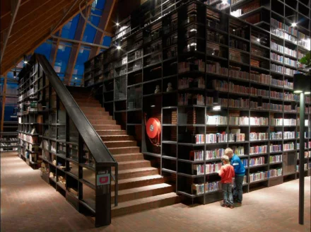 Breathtaking Book Mountain library opens for business
