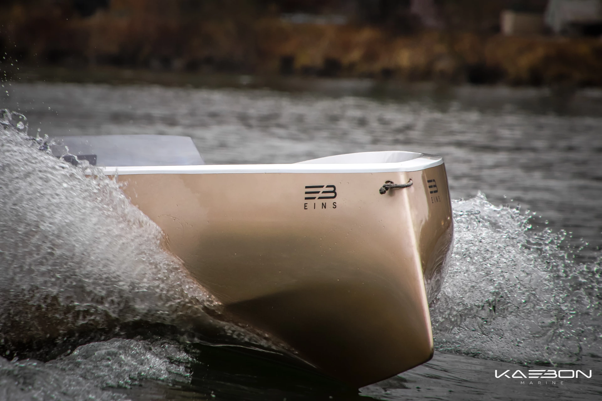 Carbon fiber electric boat is so light it rides to water on a car roof