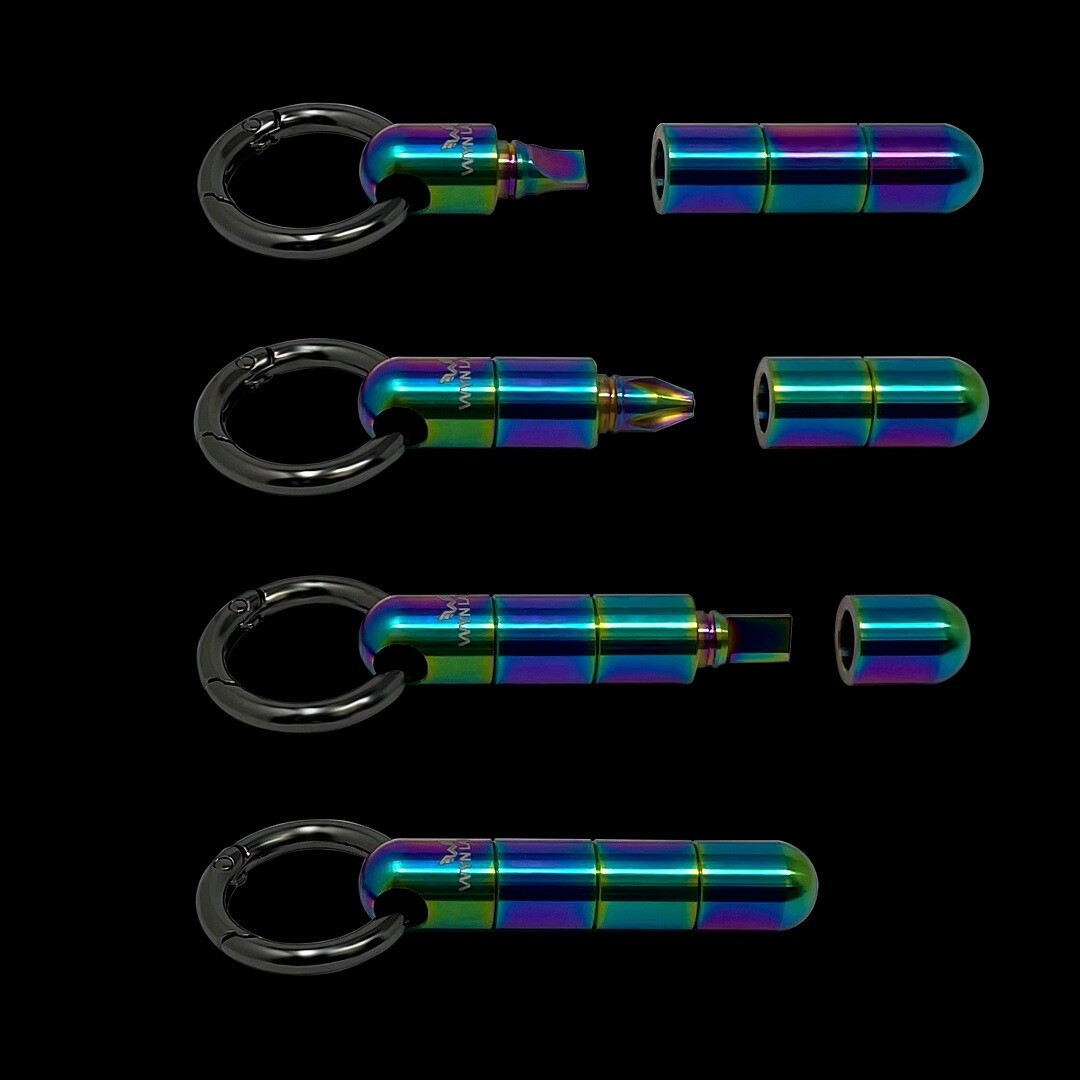 Tiny, modular multitool capsule stacks up for everyday prep