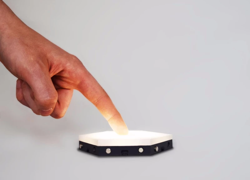 Magnetic and modular LEDs can cover a wall in light