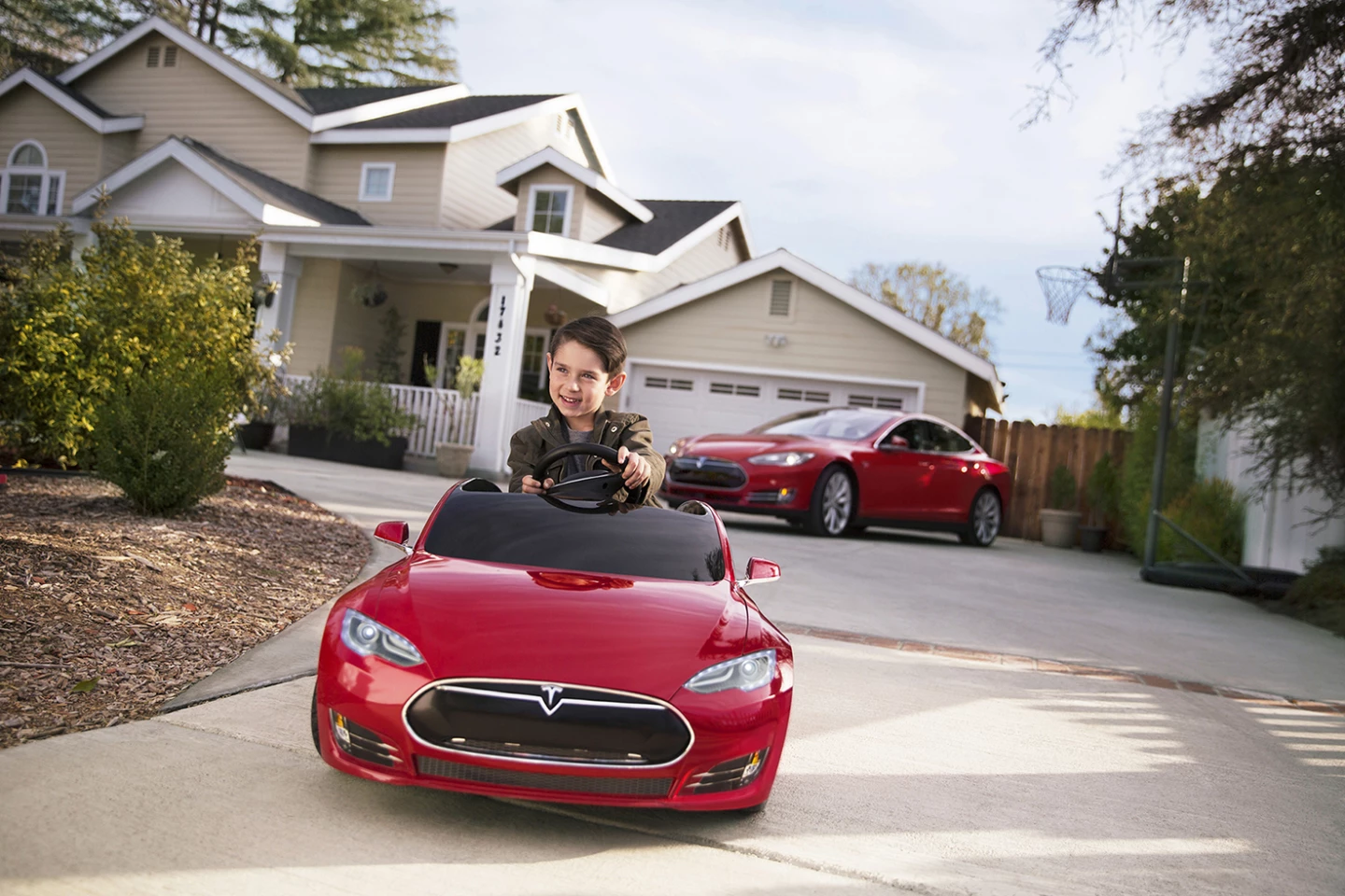 Teeny Tesla Model S for Kids (almost) ready to roll