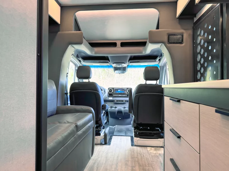Tiffin Open Trail Sprinter Class B+ plus-sized camper van
