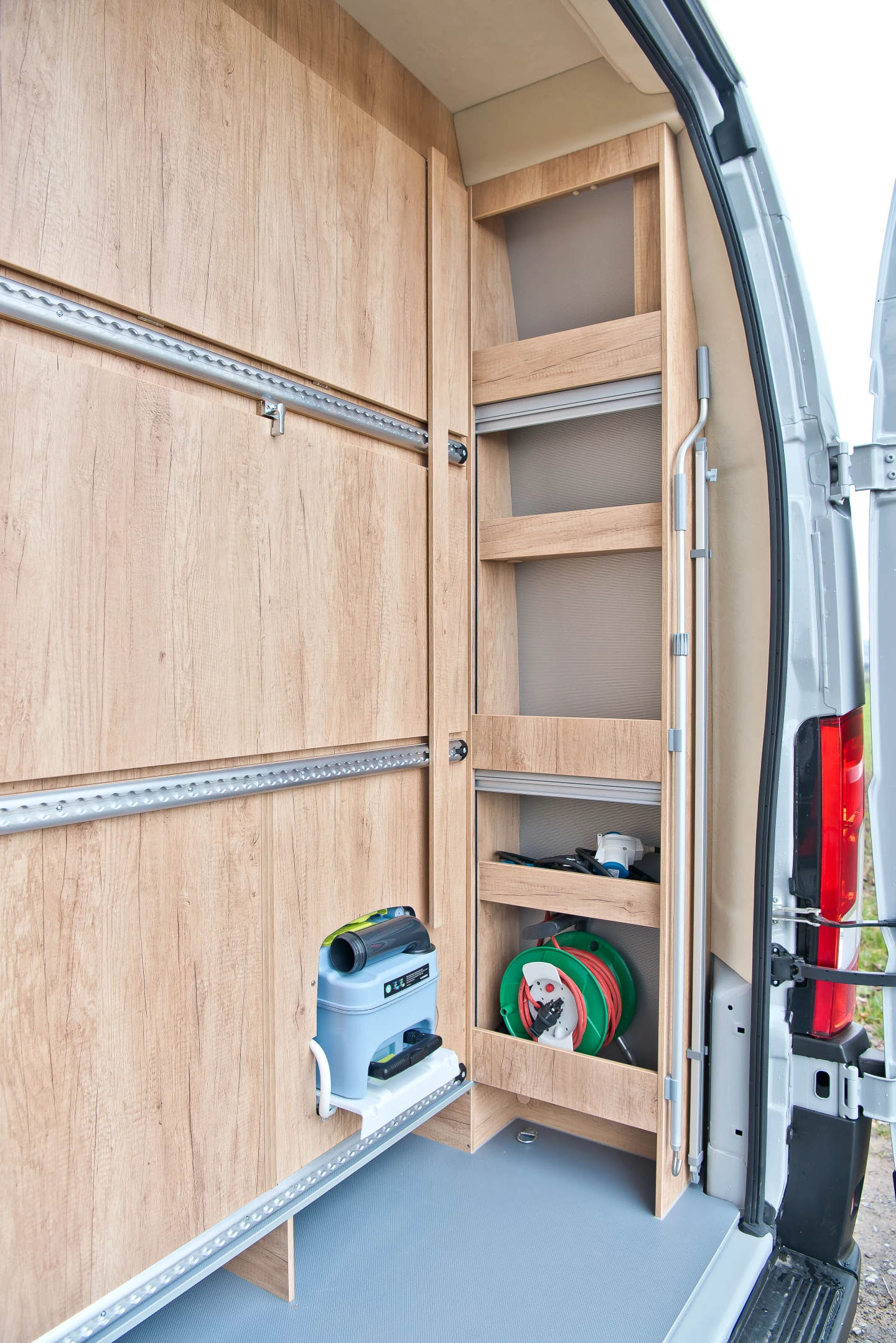 La Strada goes drop-down bed and big garage with new camper van