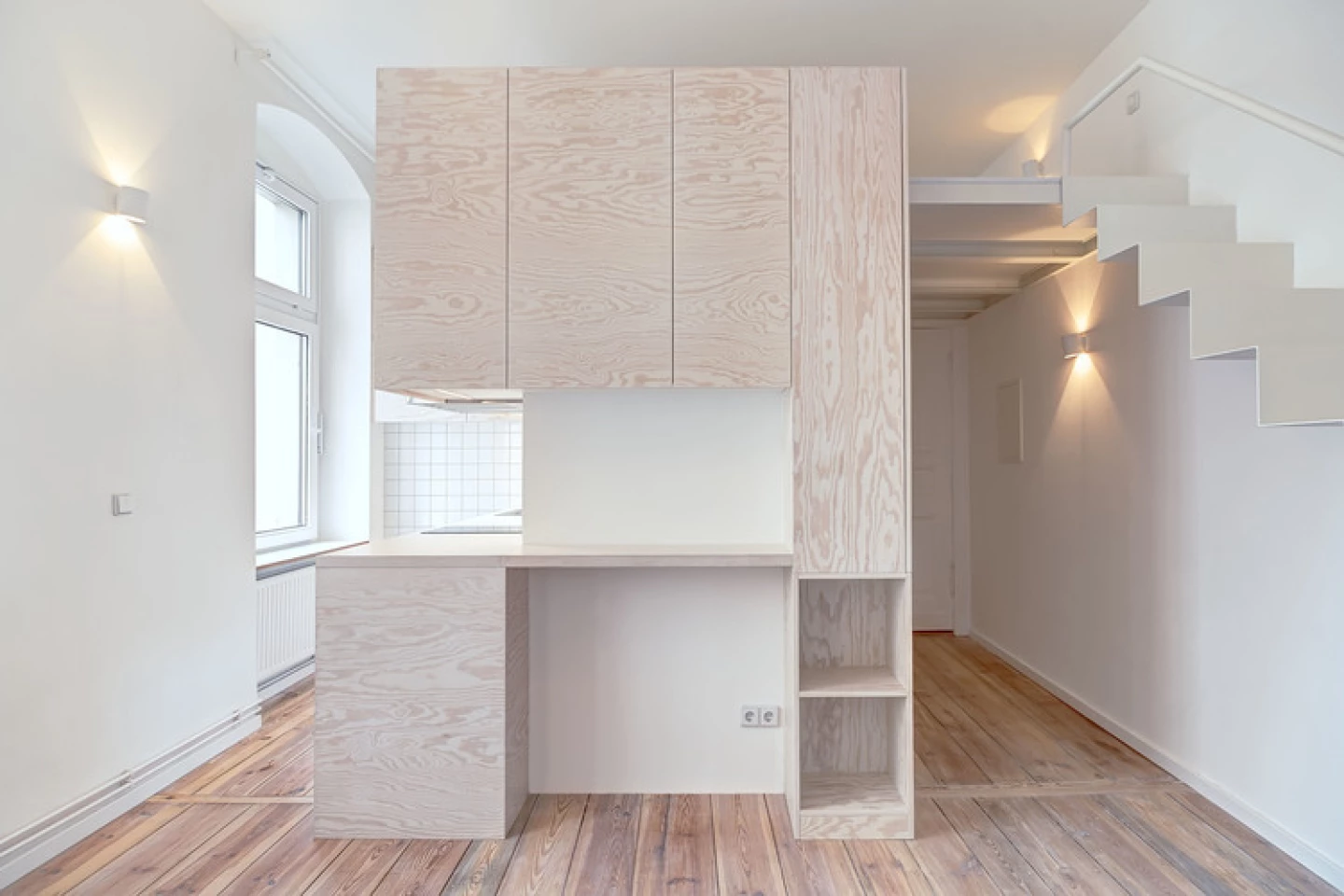 Tiny German apartment makes clever use of space