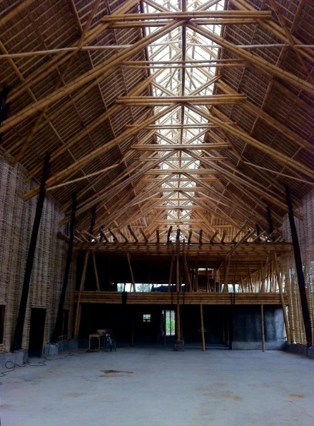 World's largest all-bamboo factory goes online in Bali