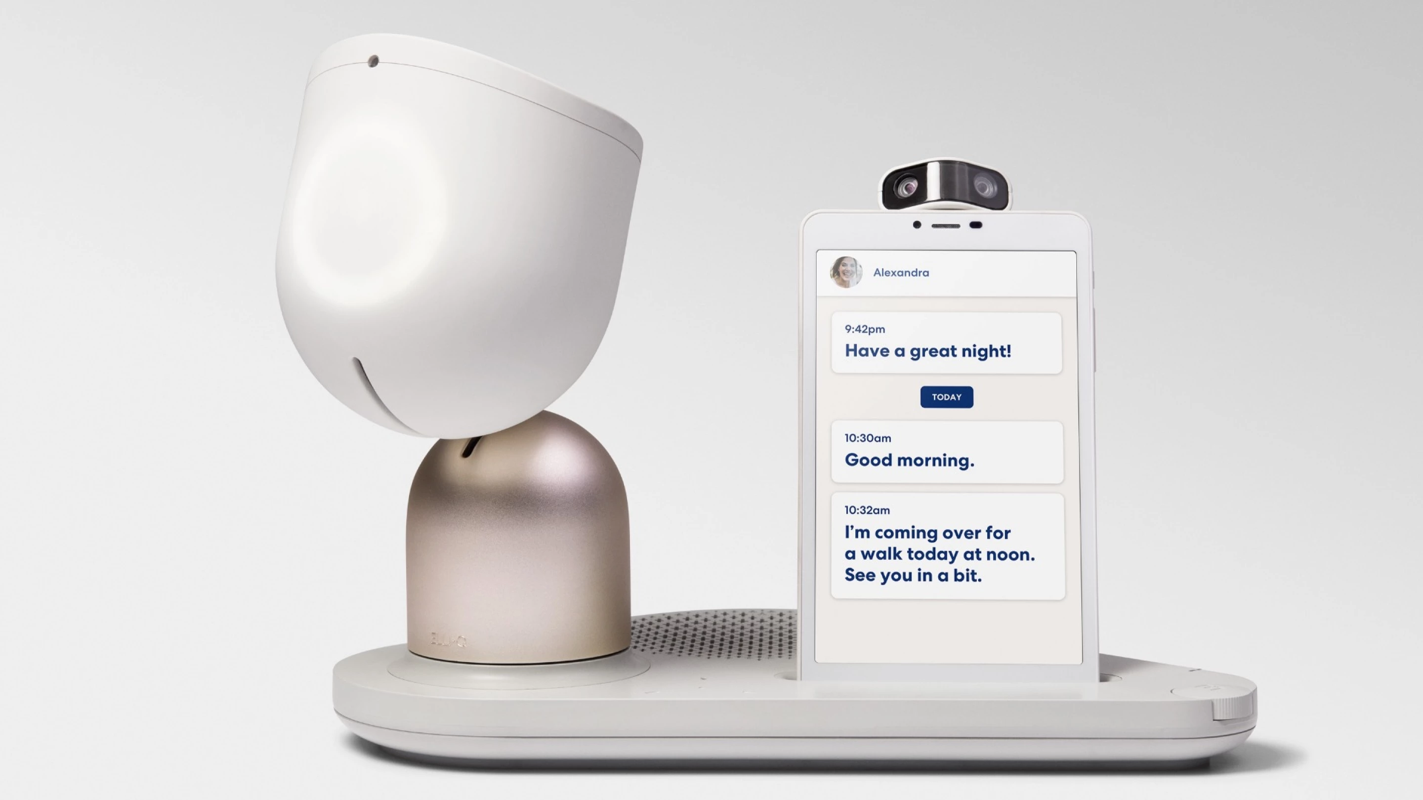 Robotic ElliQ system is made to engage seniors
