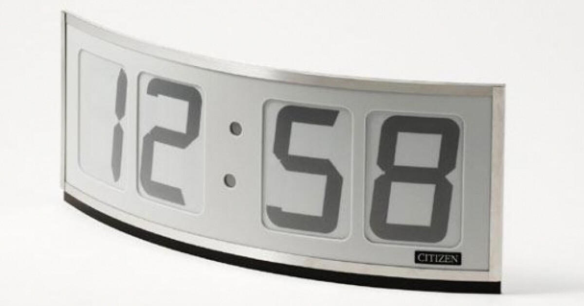 e digital clock