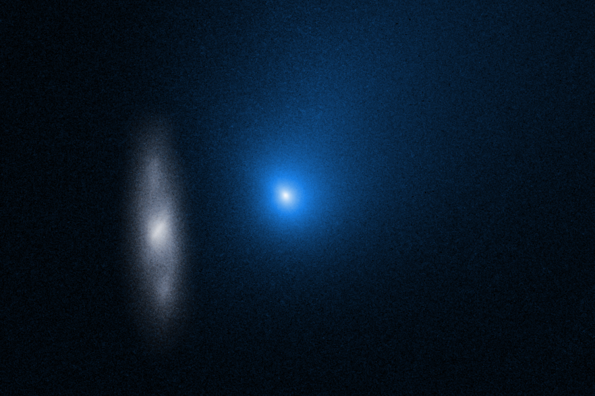Comet on return journey to interstellar space after solar slingshot