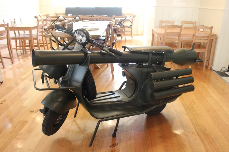 Vespa's lethal 150 TAP: A scooter with serious attitude