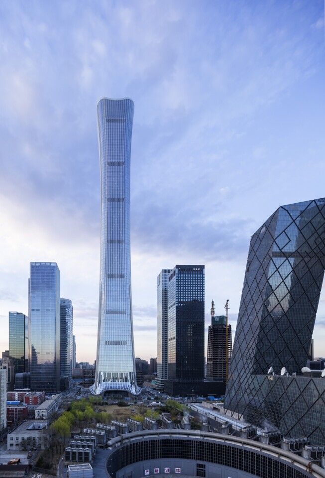 One of world's tallest skyscrapers opens in Beijing