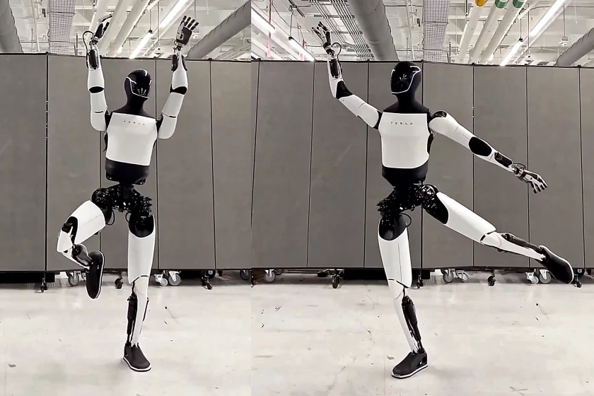 Dancing robots: The most human step in technological evolution