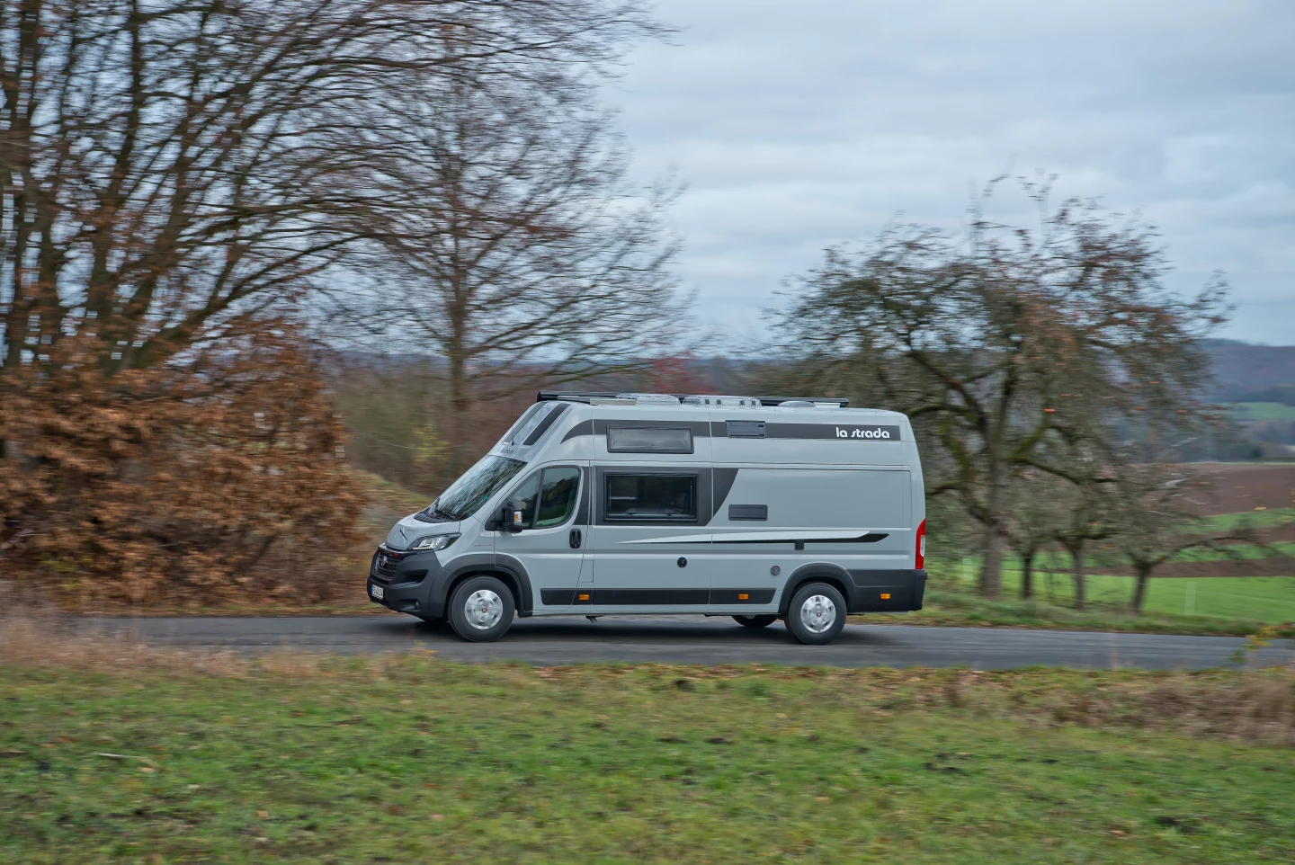 La Strada goes drop-down bed and big garage with new camper van