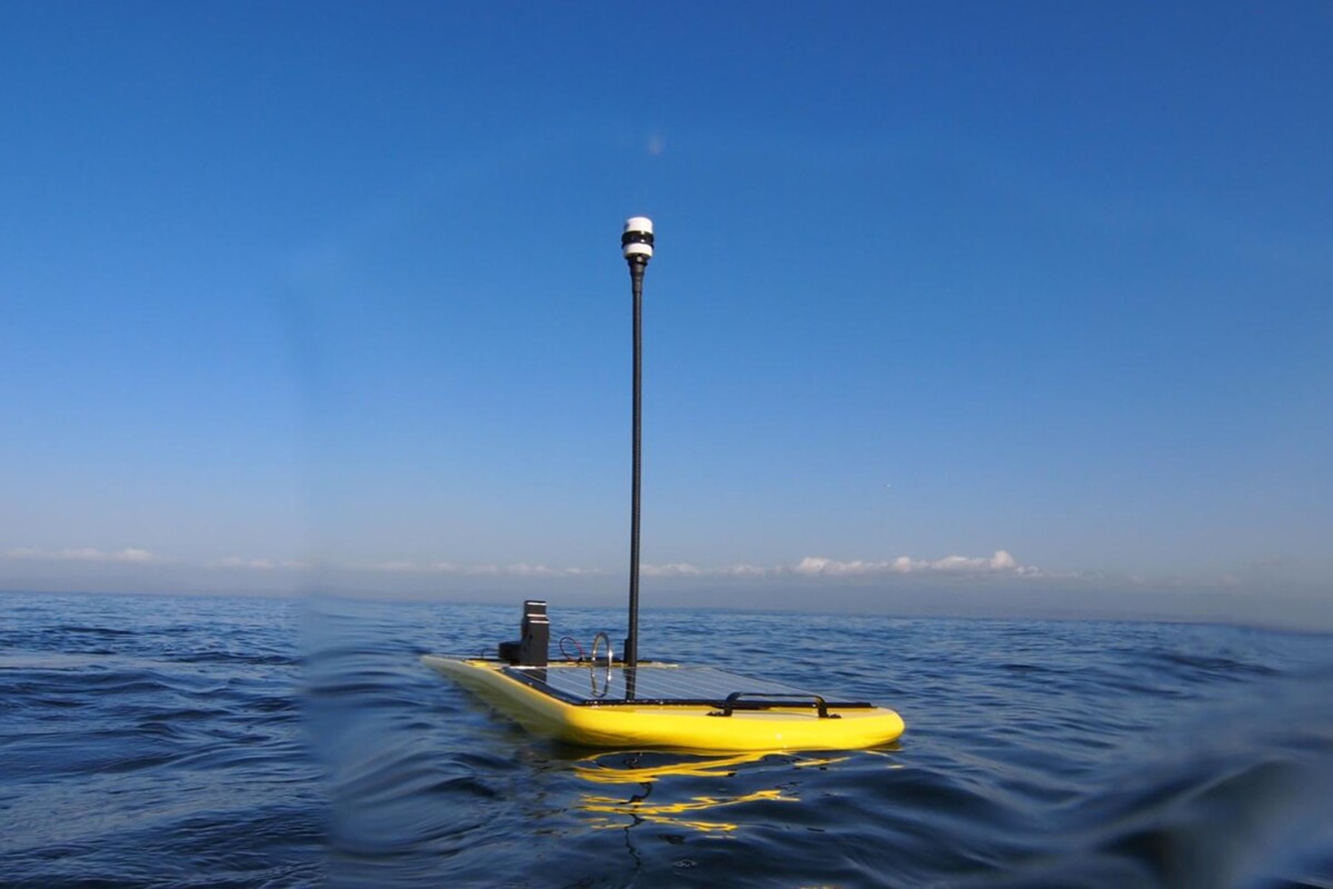 Autonomous Wave Gliders begin their Pacific crossing