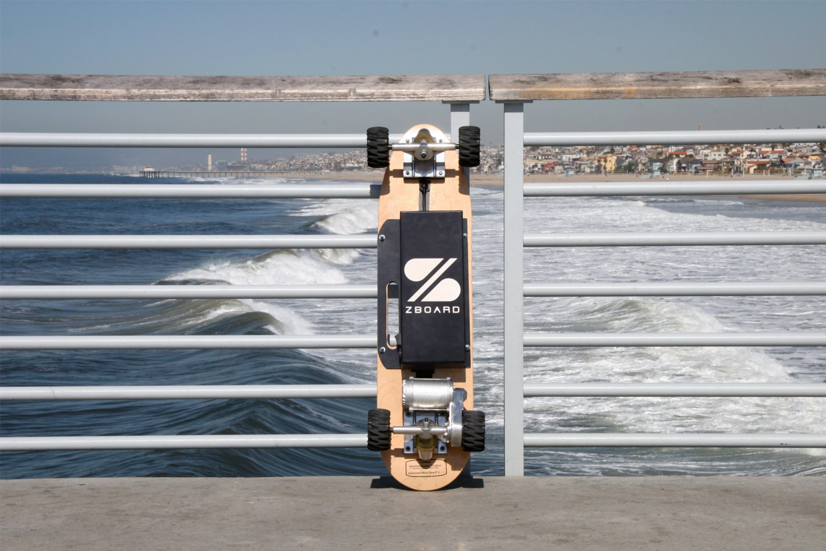 The ZBoard hands-free motorized skateboard