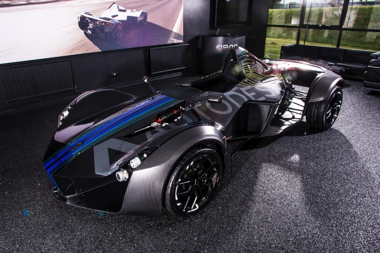 BAC brings aerodynamic color to its "Art Car" Mono