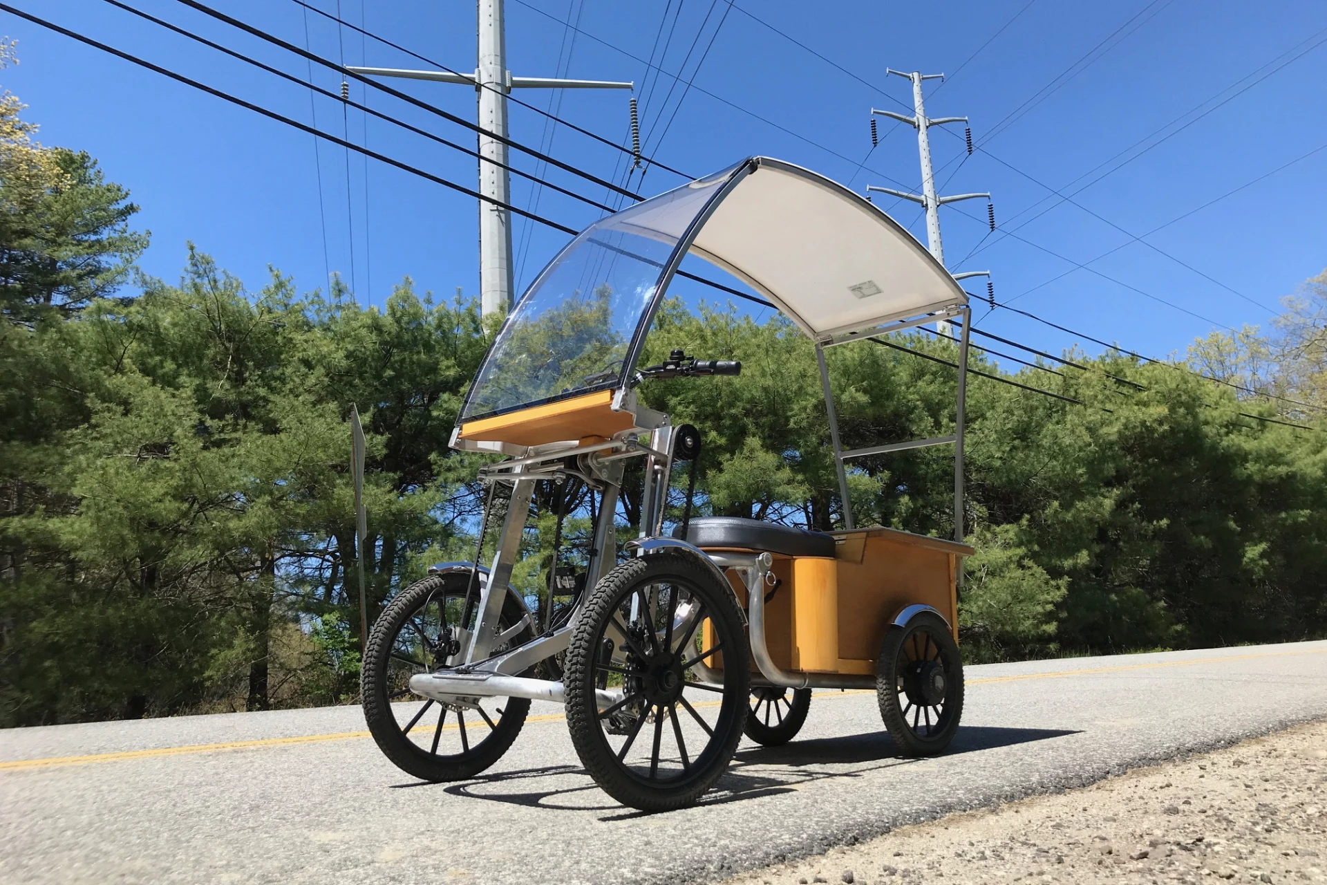 Updated Screecher solar-powered four-wheeler pedalcycle rolls out