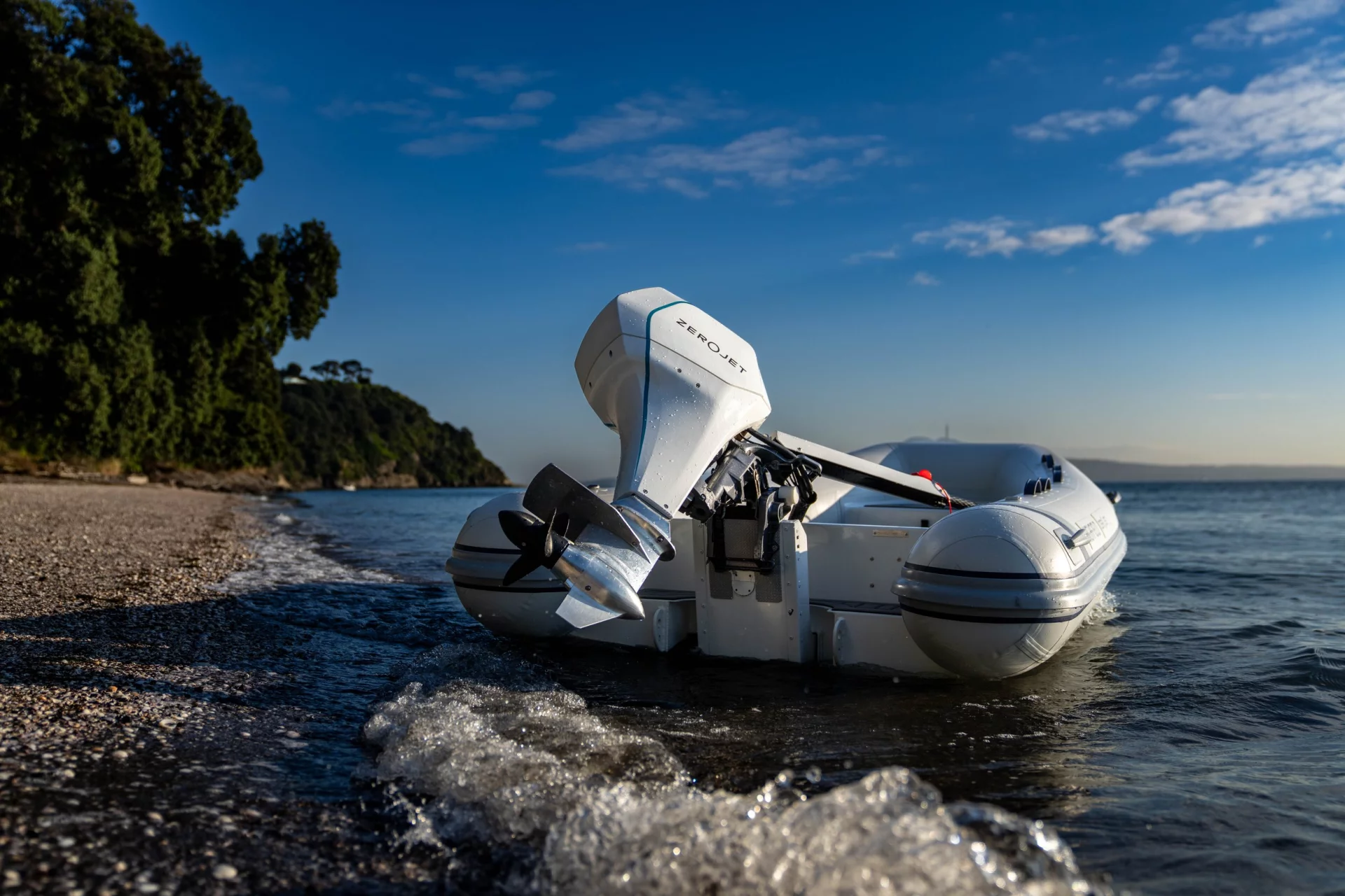 ZeroJet electric outboard motor loads up serious power-to-weight