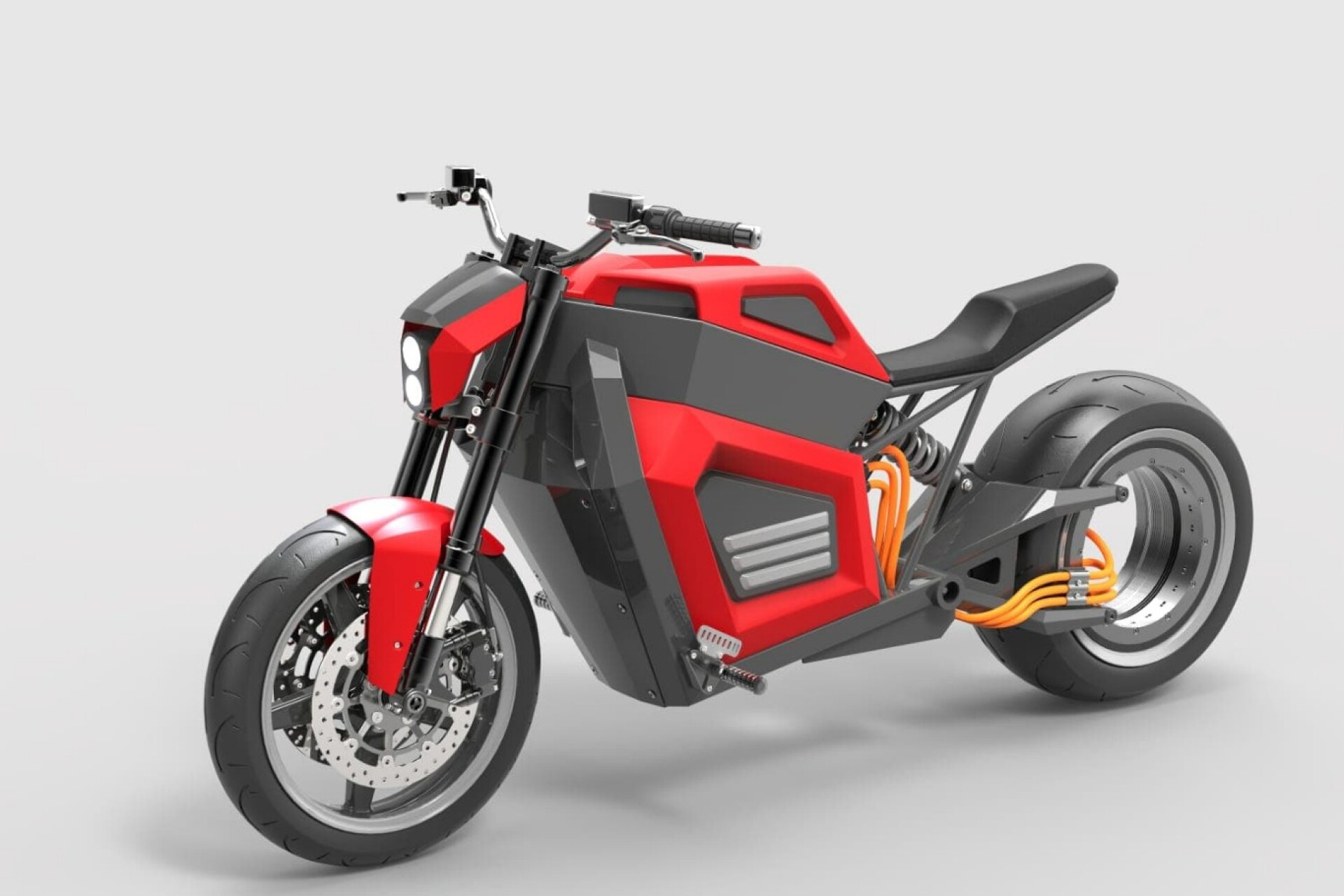 RMK E2 update highlights exposed wiring around that badass hubless rear-wheel drive