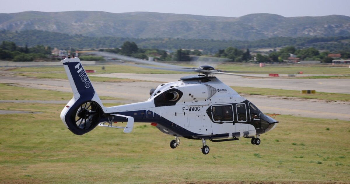 Airbus H160 helicopter makes its first flight