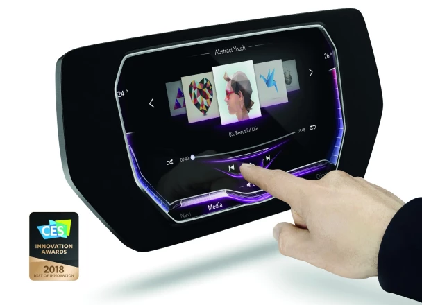 Continental makes car touchscreens pop with tactile 3D surface