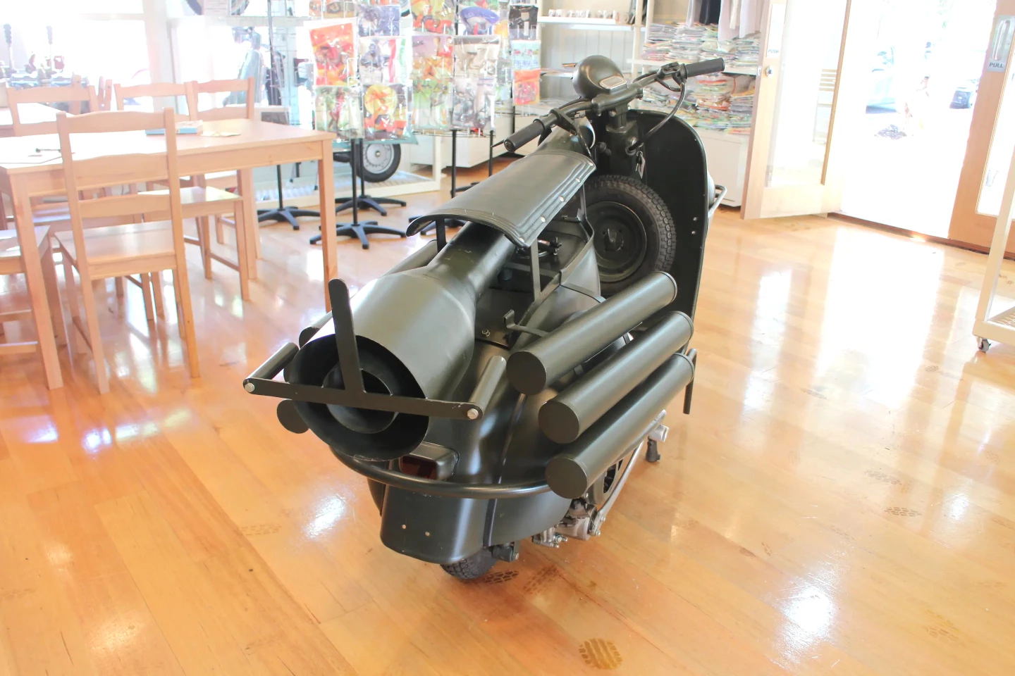 Vespa Bazooka scooter for sale – with or without cannon