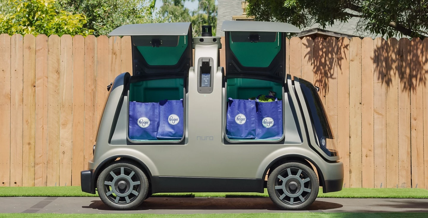 Largest supermarket chain in the US to test autonomous delivery vehicles