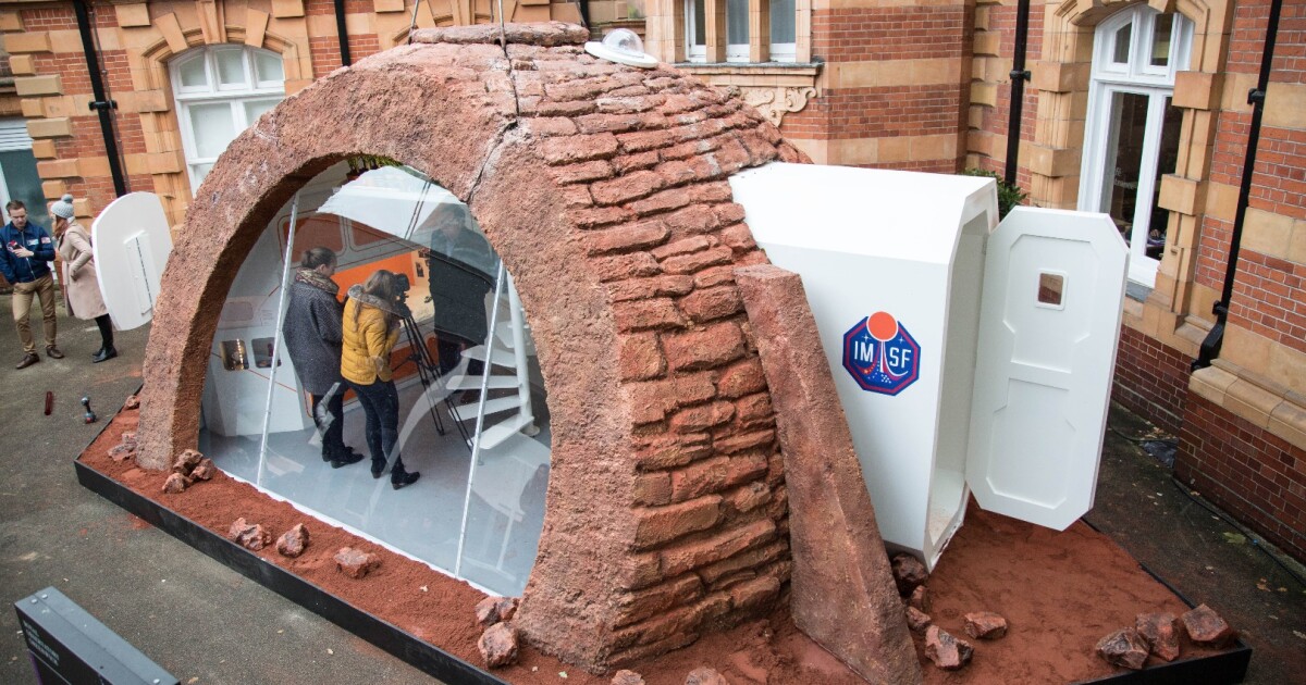 National Geographic looks at life on Mars with London model home