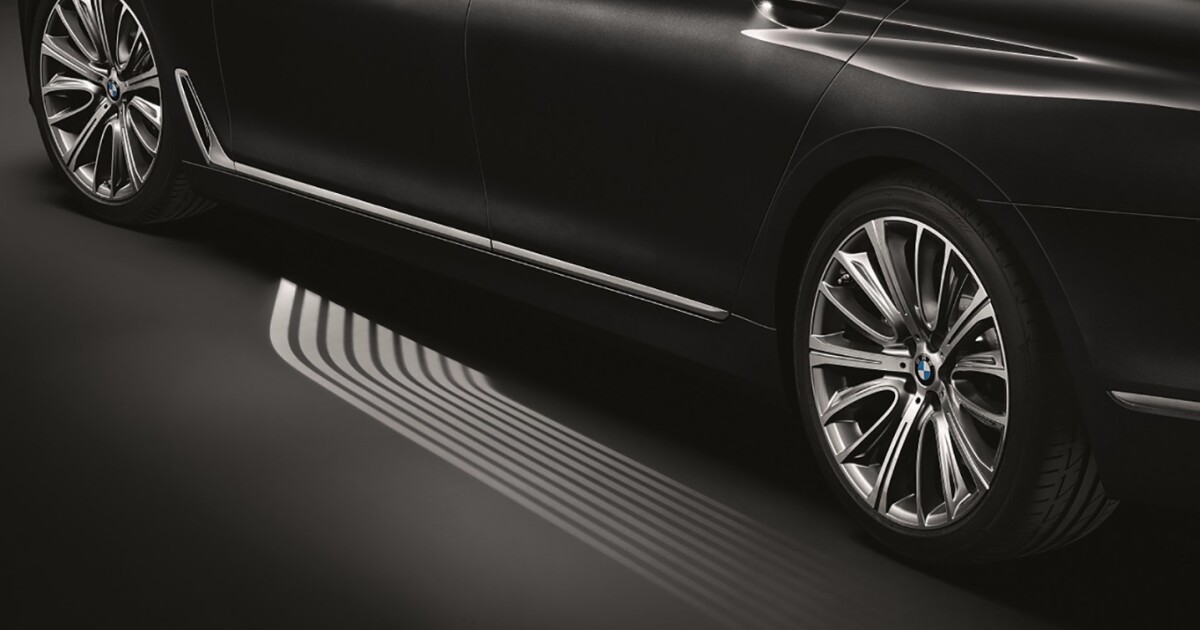 The microoptic lenses behind BMW's Welcome Light Carpet