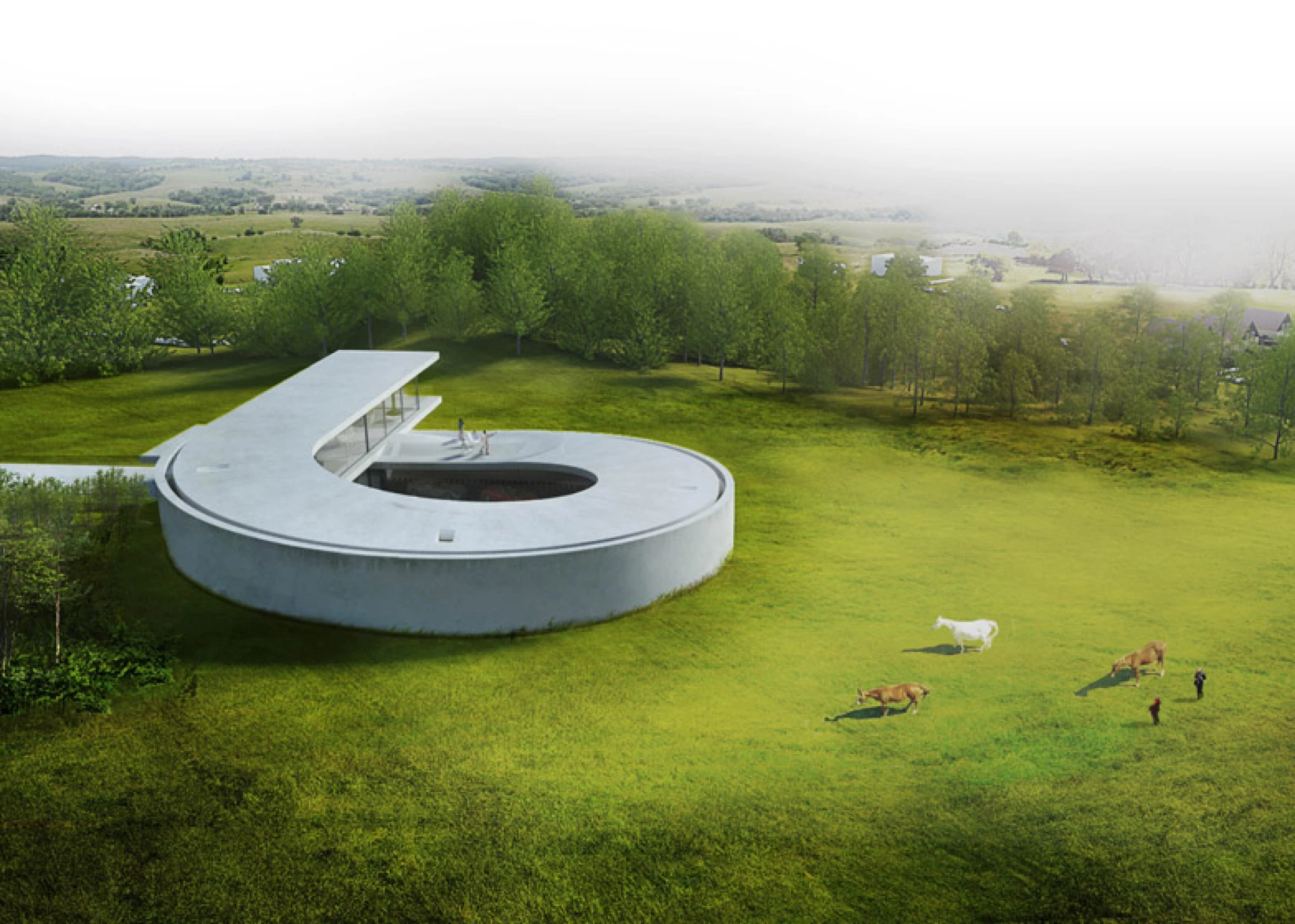 BIG unveils luxury home for car enthusiasts
