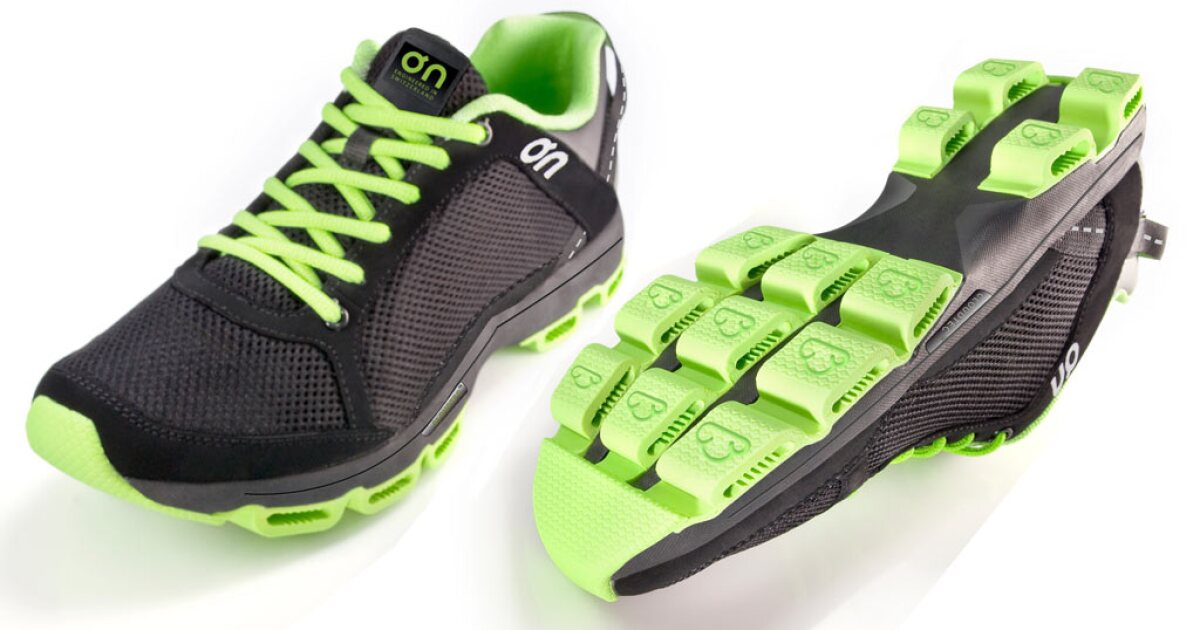 On running shoe: shock-absorbers for your feet