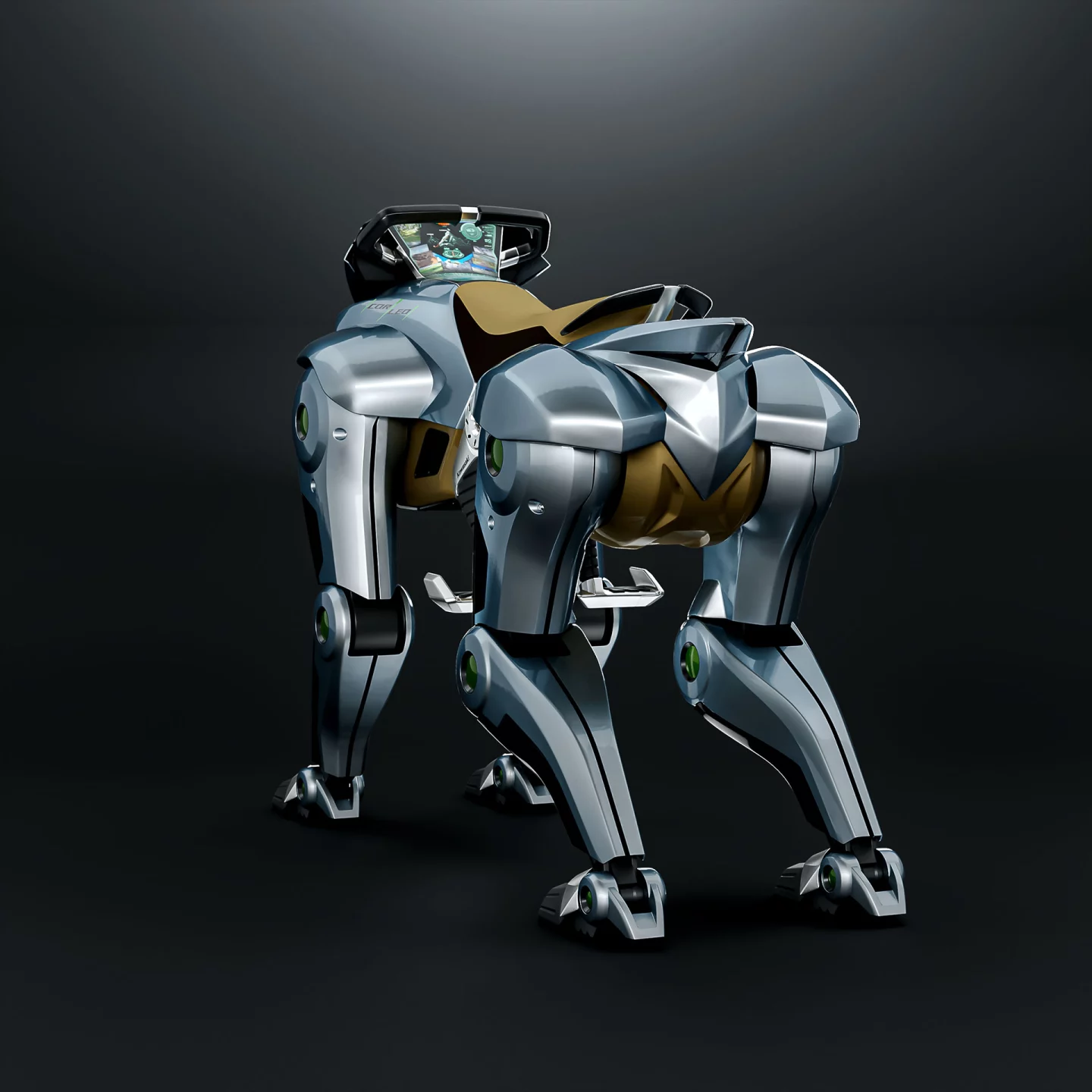 Kawasaki unveils corleo, a hydrogen powered robot horse concept